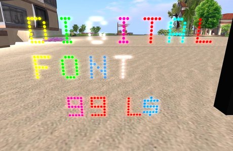 Second Life Marketplace - Digital fonts Full Perm
