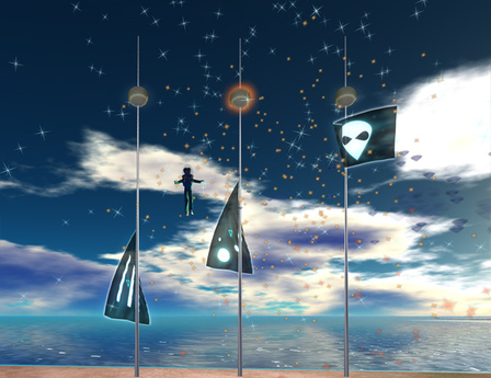 Second Life Marketplace - Alien Flags Deluxe Pack * Scripted realistic ...
