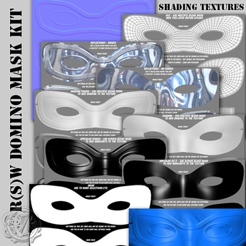 Second Life Marketplace - R(S)W Domino Mask Kit