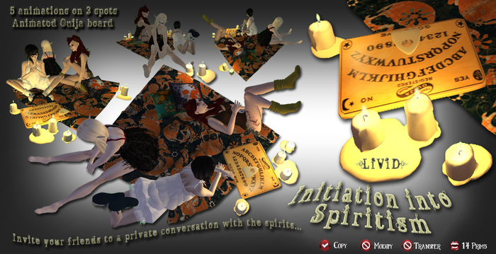 Second Life Marketplace - Livid: Initiation Into Spiritism PROMO PRICE -50%