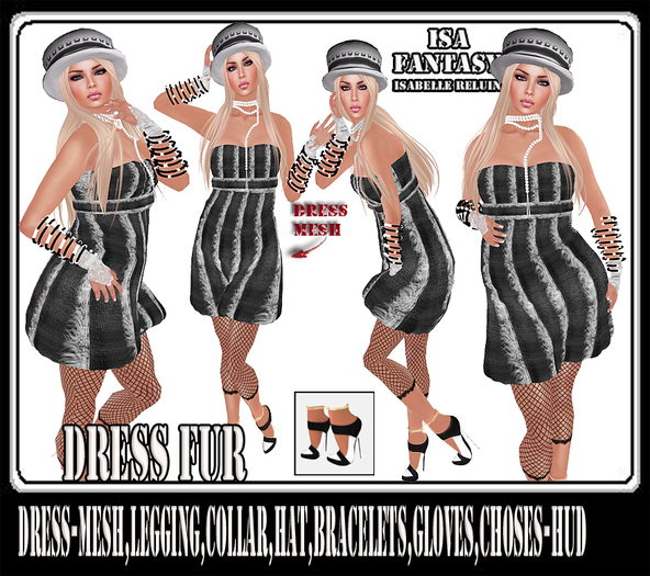 Second Life Marketplace - Dress Fur