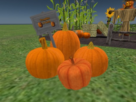 Second Life Marketplace - Pumpkin Pile