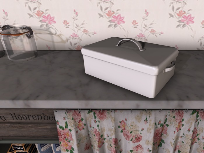 Second Life Marketplace - Dutchie mesh white metal box