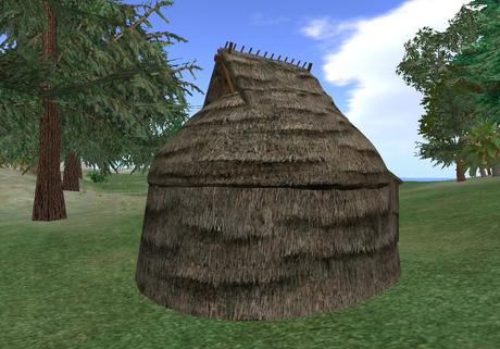 Second Life Marketplace - Jomon Era ancient japanese pit house (縄文時代)