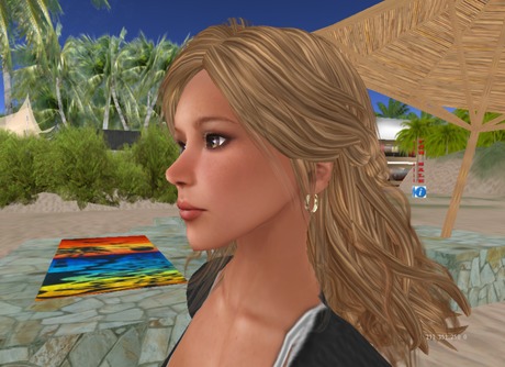 Second Life Marketplace - Trini Hair long, honey blonde