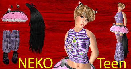Second Life Marketplace - Neko Fun Teen by TonyAdam