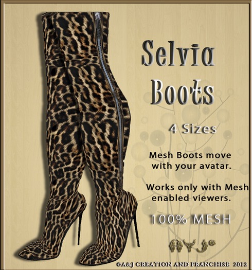 Second Life Marketplace - !! SPECTACULAR BOOTS FOR WOMAN !!, HIGH ...
