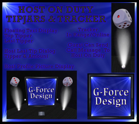 Second Life Marketplace - G-Force Design - Host On Duty System - Game ...