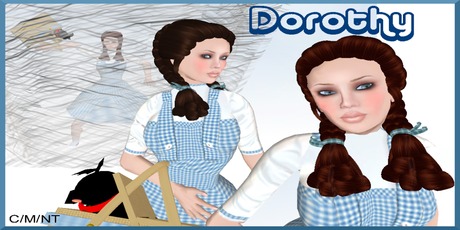 Second Life Marketplace - Cu&D -Dorothy- Dye Hard Fat Pack-All Colors