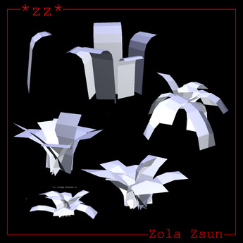 Second Life Marketplace - Zola's 21 Mesh Full Perm Foliage Templates ...