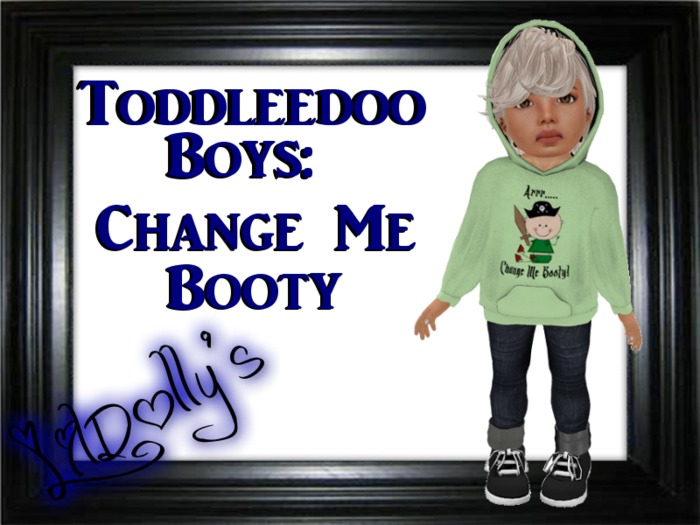Second Life Marketplace - 99 *LilDolly's* TD Boy Change Me Booty Hoodie ...