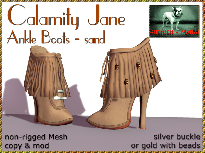 Second Life Marketplace - Bliensen + MaiTai - Calamity Jane - Ankle ...