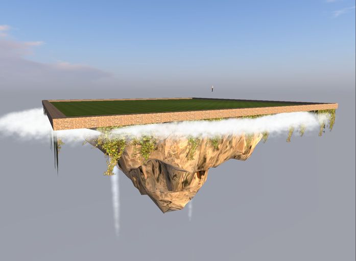 Second Life Marketplace - Sky platform 90x90 meter for 8192 m², luxury ...