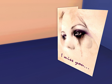 Second Life Marketplace - Miss You card - Customizable I Miss You Card ...