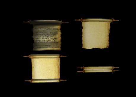 Second Life Marketplace - Parchment/Scroll Sculpt Pack 1st Edition ...