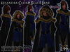 Second Life Marketplace - *FF* Kesandra Cloak BlackBear