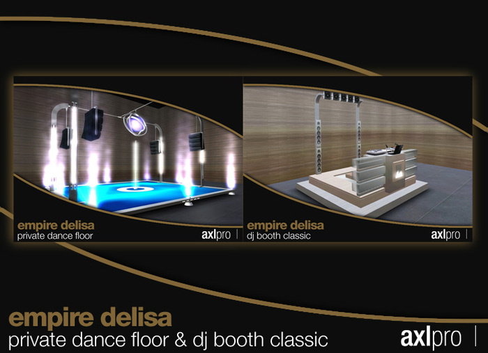 Second Life Marketplace - AXL pro box - Empire Delisa DJ Booth Classic ...