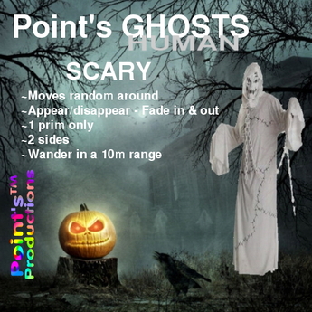 Second Life Marketplace - Ghost Animated - Halloween Ghost Human - Scary