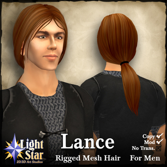 Second Life Marketplace - *LightStar-Hair-Lance-Natural Colors