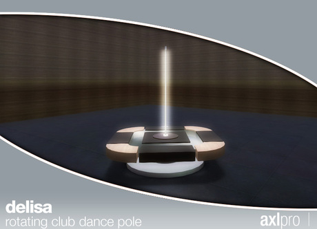 Second Life Marketplace - AXL pro box - Delisa Rotating Club Dance Pole ...
