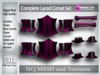 Second Life Marketplace - X-DollZ COMPLETE LACED CORSET SET PINK