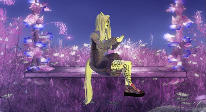 Second Life Marketplace - Cyn~Cyn's Poses - Apple in hand sitting pose