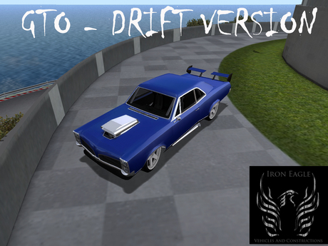 Second Life Marketplace - GTO - Drift Version (Blue)