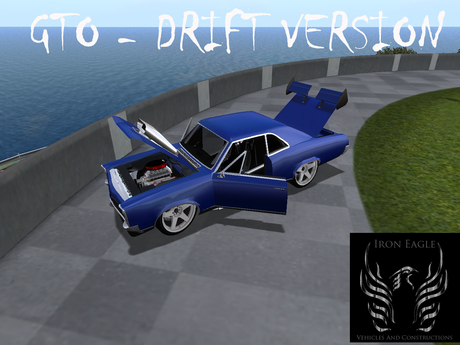 Second Life Marketplace - GTO - Drift Version (Blue)
