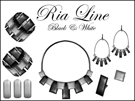 Second Life Marketplace - RIA -BLACK & WHITE