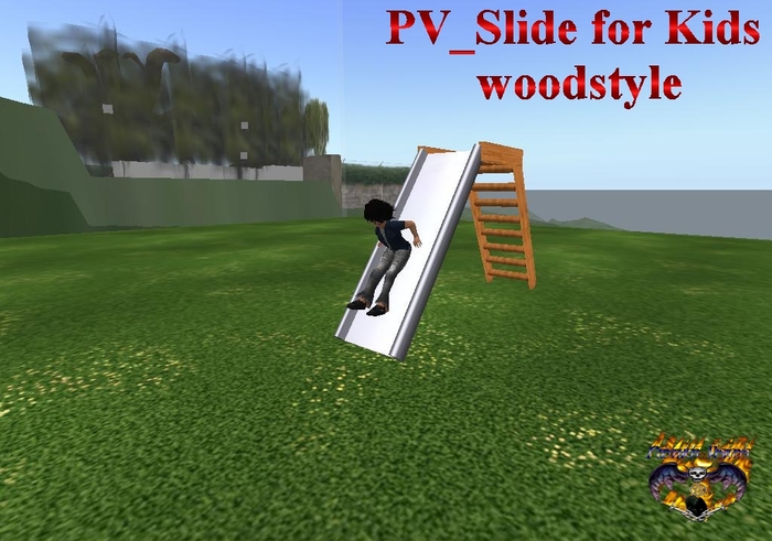 Second Life Marketplace - Slide for Kids woodstyle
