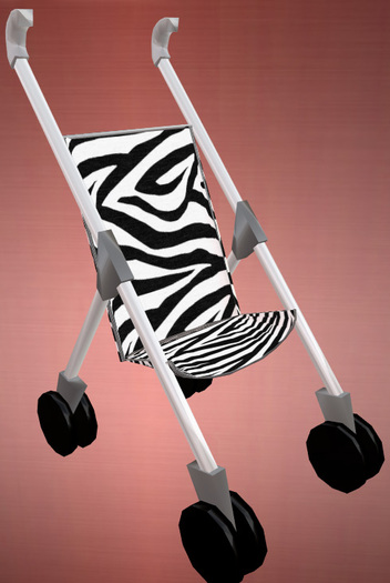 Second Life Marketplace - L.D. Stroller Zebra