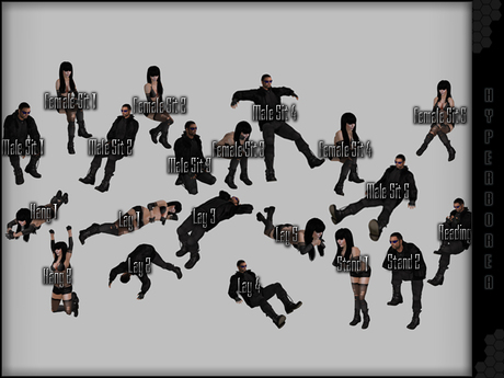 Second Life Marketplace - [H] Poses (Solo Pack 2) - Full Permission