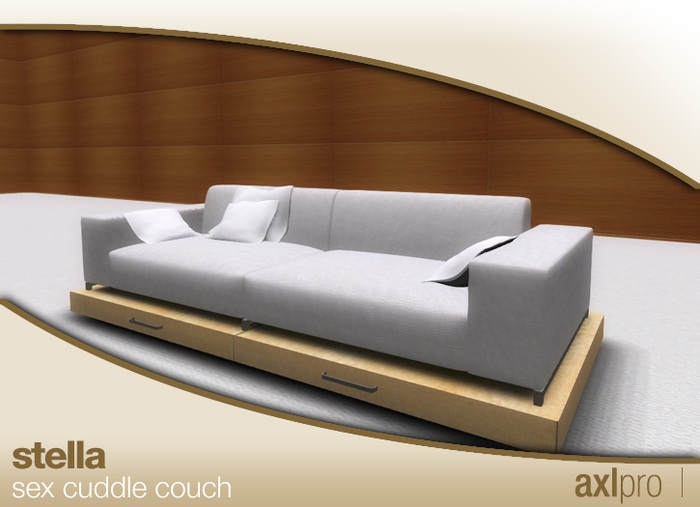 Second Life Marketplace - AXL pro box - Stella Cuddle Couch