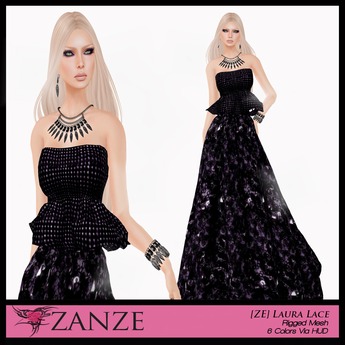 Second Life Marketplace - [ZE] Laura {LACE CHESTNUT}