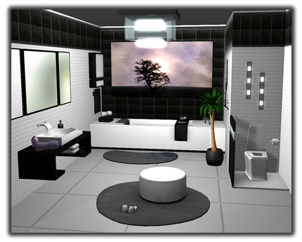 Second Life Marketplace - {XO} Full Perm Jetta Bathroom Set