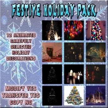 Second Life Marketplace - BBD - Festive Holiday Pack