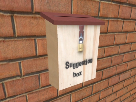 Second Life Marketplace - Suggestion Box
