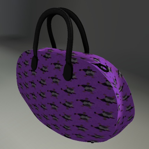 Second Life Marketplace - Purple Witch Crash Mesh Animated Handbag