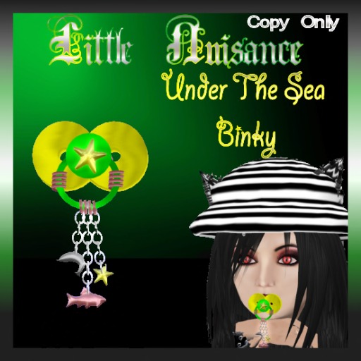 Second Life Marketplace - Little Nuisance:Under The Sea Binky