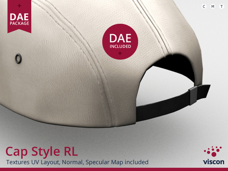 Second Life Marketplace - *viscon* Mesh Cap Style RL - DAE Pack