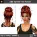 Second Life Marketplace - A&A Demeter Hair Russet (Special Color ...