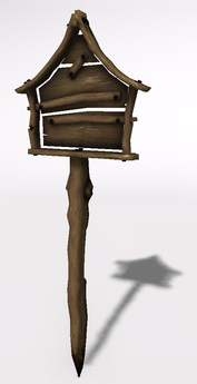 Second Life Marketplace - Mesh Silly Sign