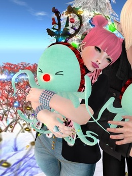 Second Life Marketplace - Octopal Emote Reindeer "Aqua"
