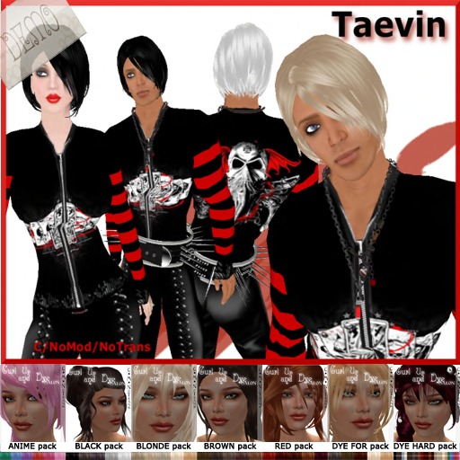 Second Life Marketplace - Cu&D -Taevin- Blonde Shades-Buttercream ...