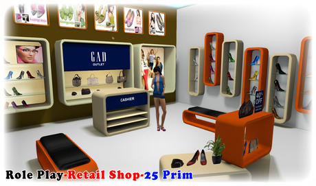 Second Life Marketplace - Role Play -GAD Retail Store