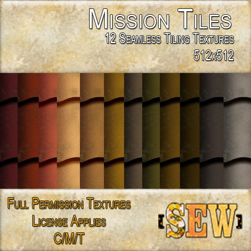 Second Life Marketplace - [SEW] Full Permission Seamless Textures ...