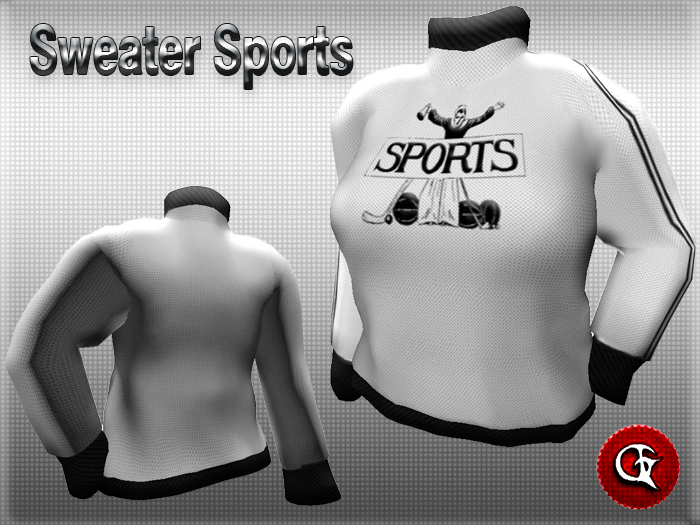 Second Life Marketplace - :::: THE GAMER :::: Sweater Sport