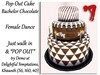 Second Life Marketplace - Pop Out Cake Bachelor-Chocolate