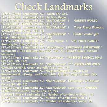 Second Life Marketplace - Check Landmarks