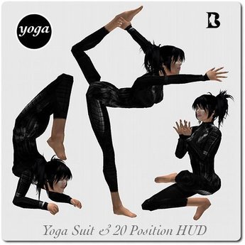 Second Life Marketplace - Stress Adieu Yoga Suit & HUD